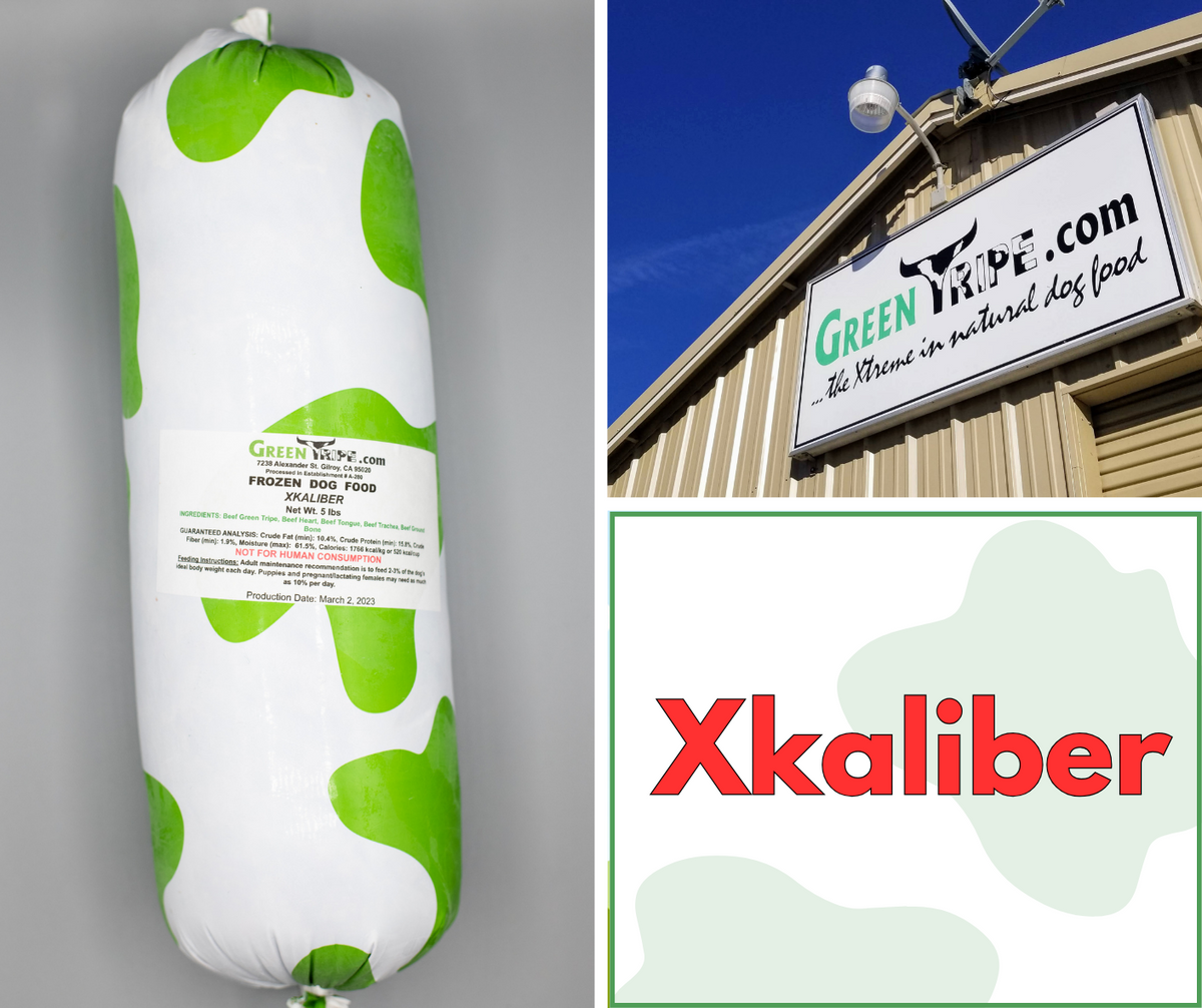 Performance Raw Dog Food Blend, Xkaliber, Available in Gilroy, CA ...